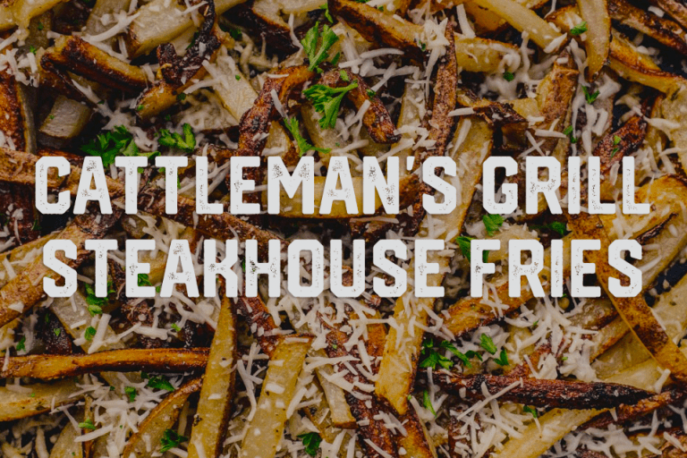 Cattleman's Grill Steakhouse Parmesan Cheese Fries - Yoder Smokers