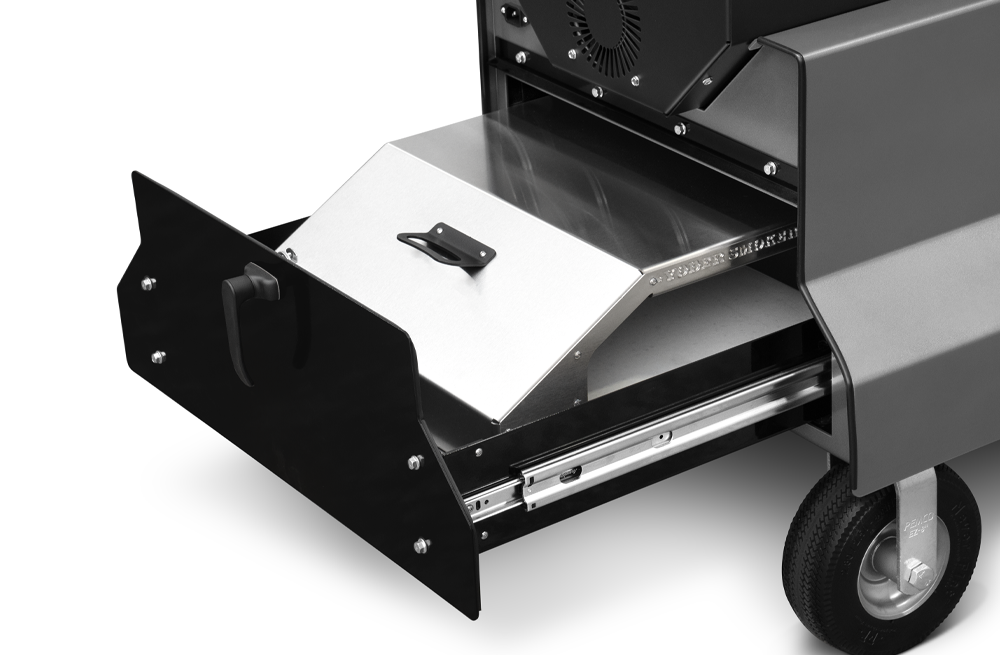 YS480S Competition Cart with Drawer and stainless steel shelves - Yoder ...