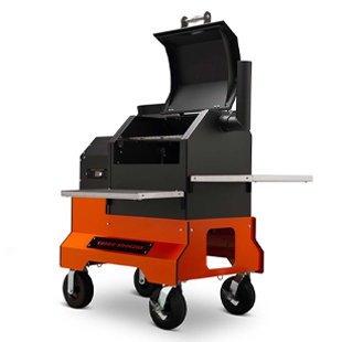 The YS480s Competition Pellet Grill Stainless Steel Shelves - Yoder Smokers