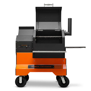 The YS480s Competition Pellet Grill Stainless Steel Shelves - Yoder Smokers